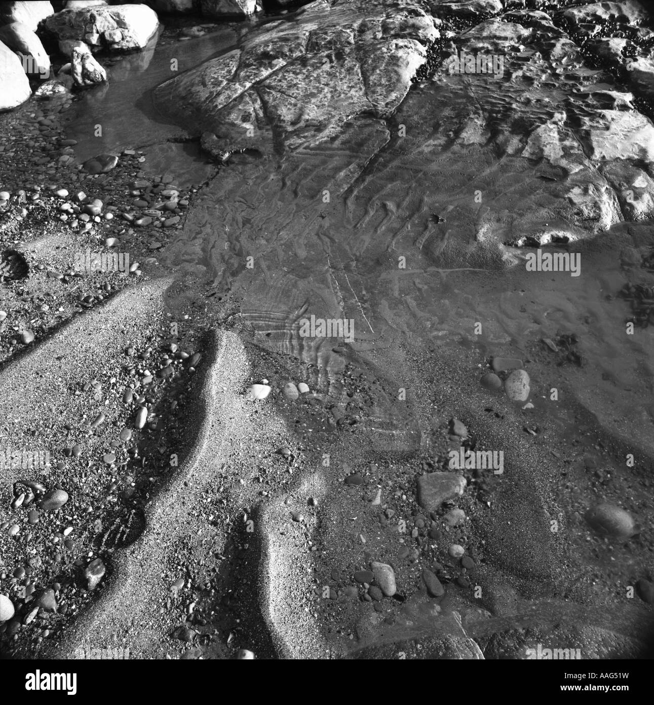 Sand ridges Black and White Stock Photos & Images - Alamy