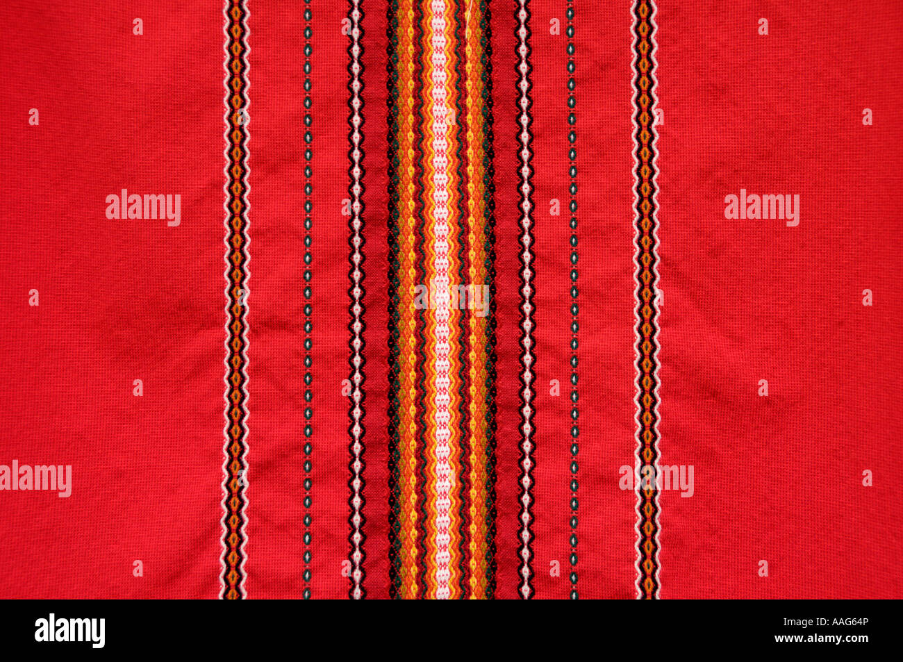 Typical Bulgarian textile pattern East Europe Stock Photo - Alamy