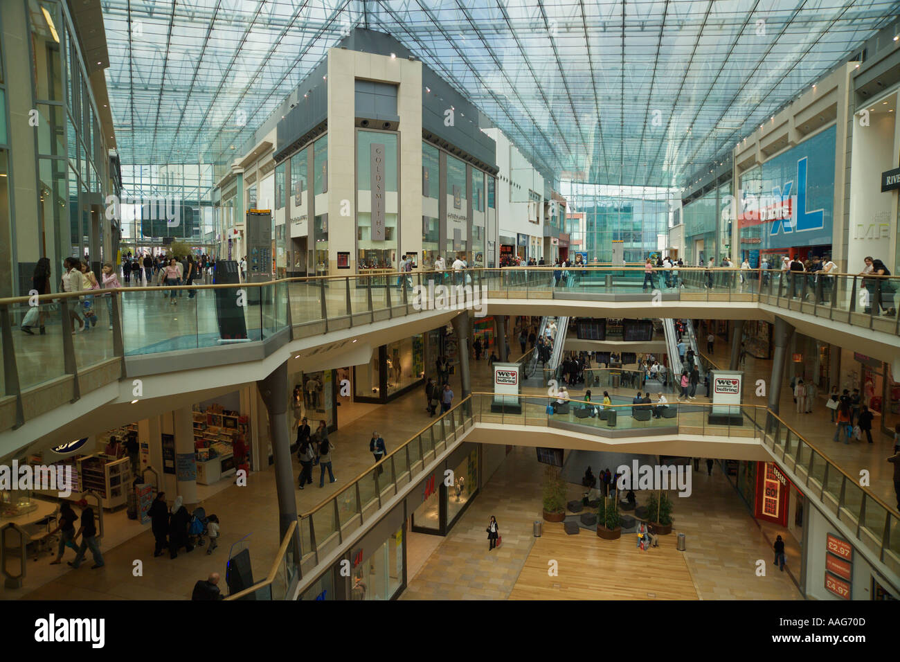 "Bull Ring" Shopping Centre Birmingham England Stock Photo - Alamy