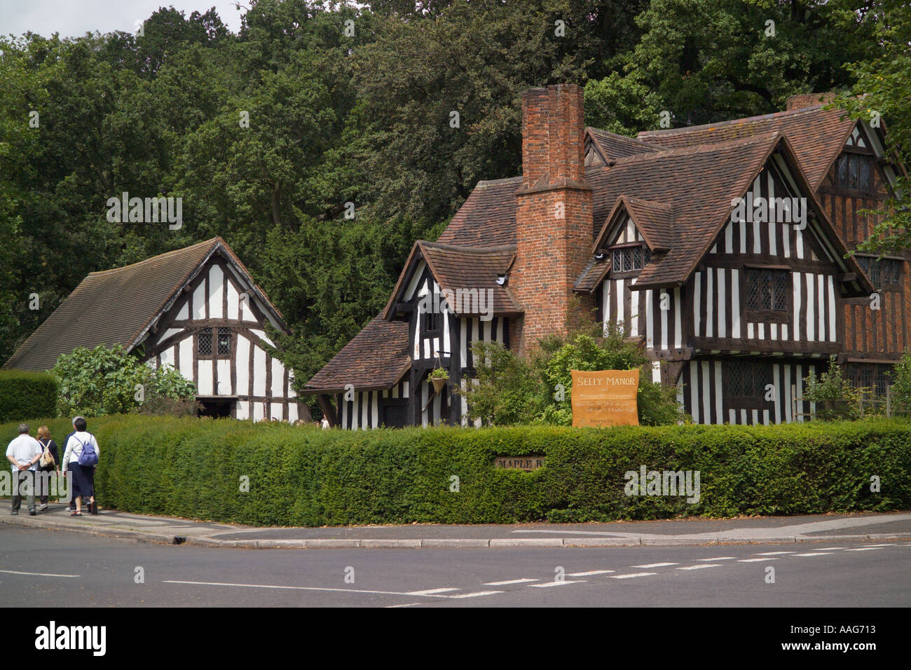 Selly Manor Bournville Birmingham England Stock Photo - Alamy
