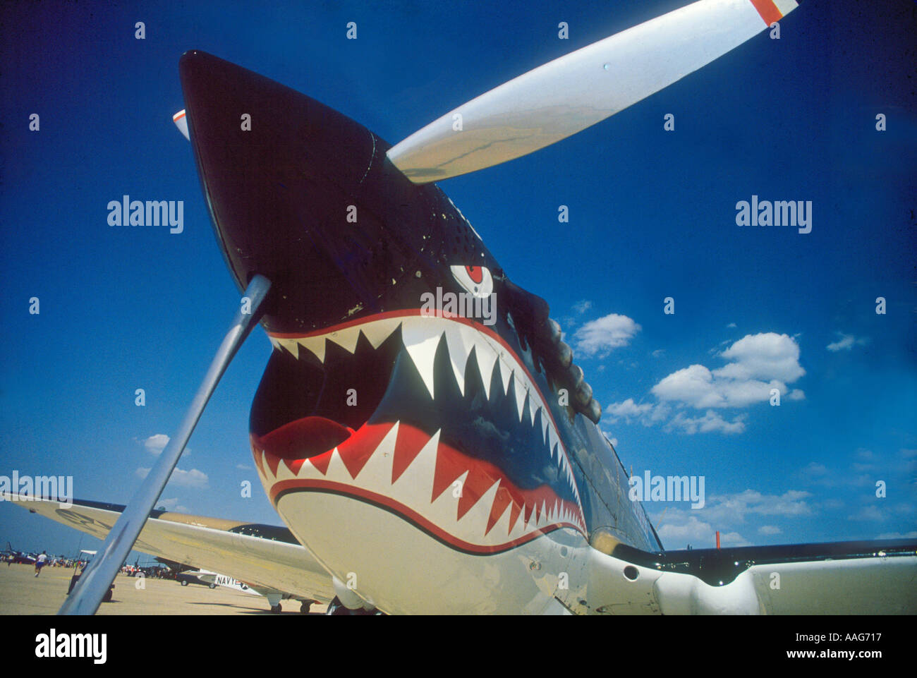 P 51 Flying Tiger Stock Photo - Alamy