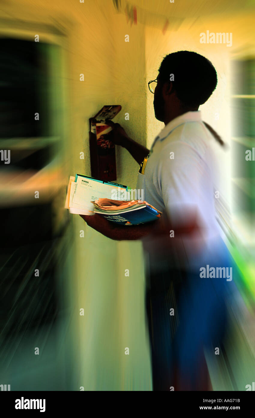 Postal worker usa hi-res stock photography and images - Alamy