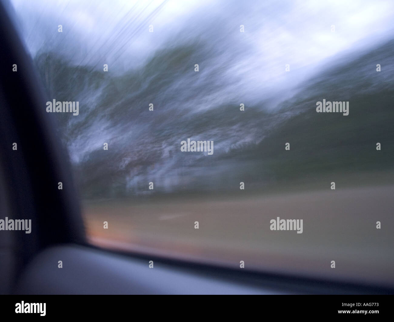 Rural landscape from moving vehicle hi-res stock photography and images ...