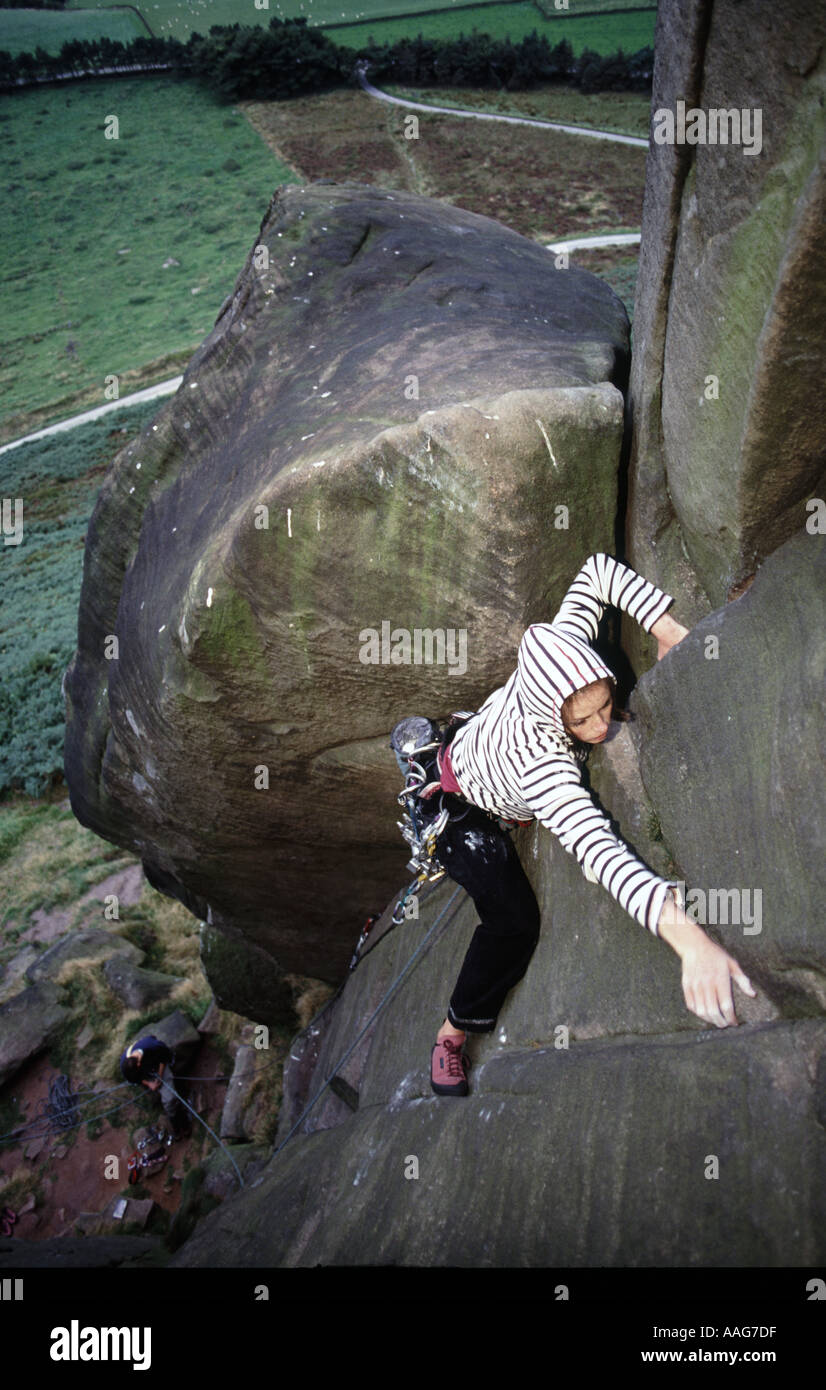 Male female athlete climb out hi-res stock photography and images - Alamy
