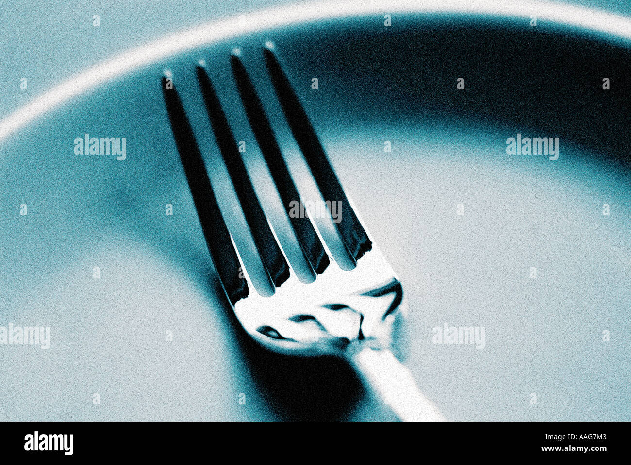 Silver plated knife fork on hi-res stock photography and images - Alamy