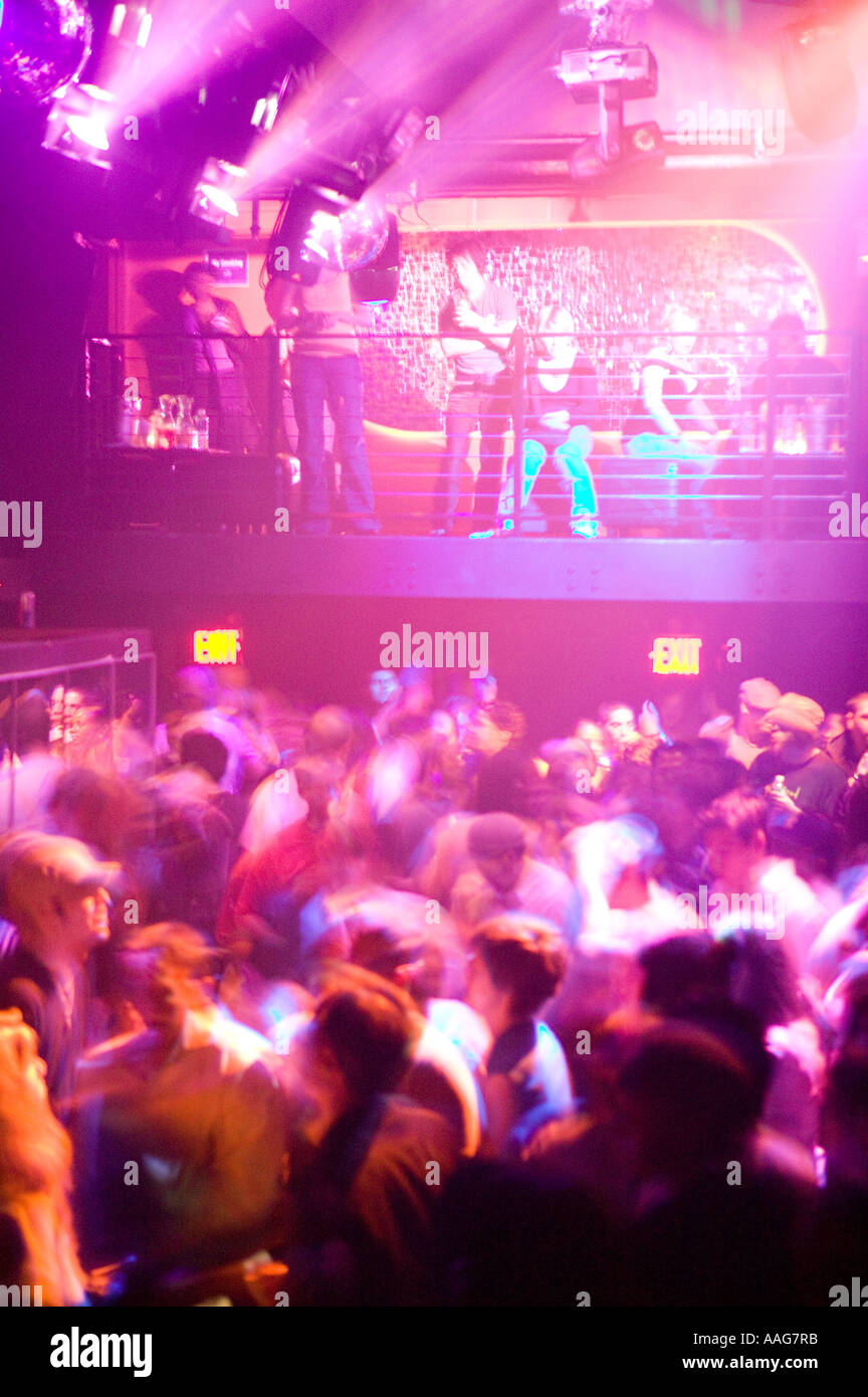 People dance at Pacha Club in New York City USA 18 April 2006 Stock ...