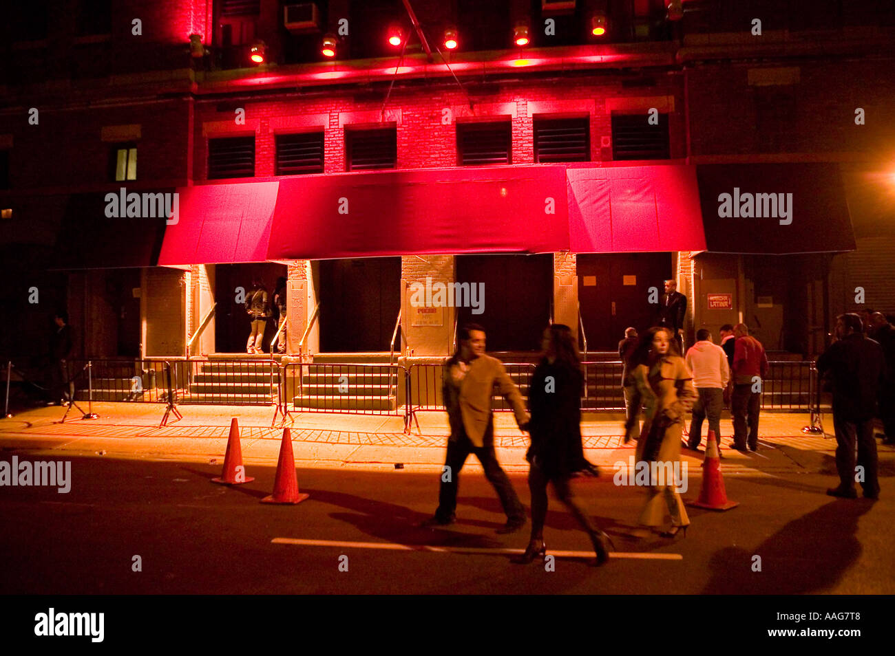 Outside the Pacha Club in New York City USA 18 April 2006 Stock Photo ...