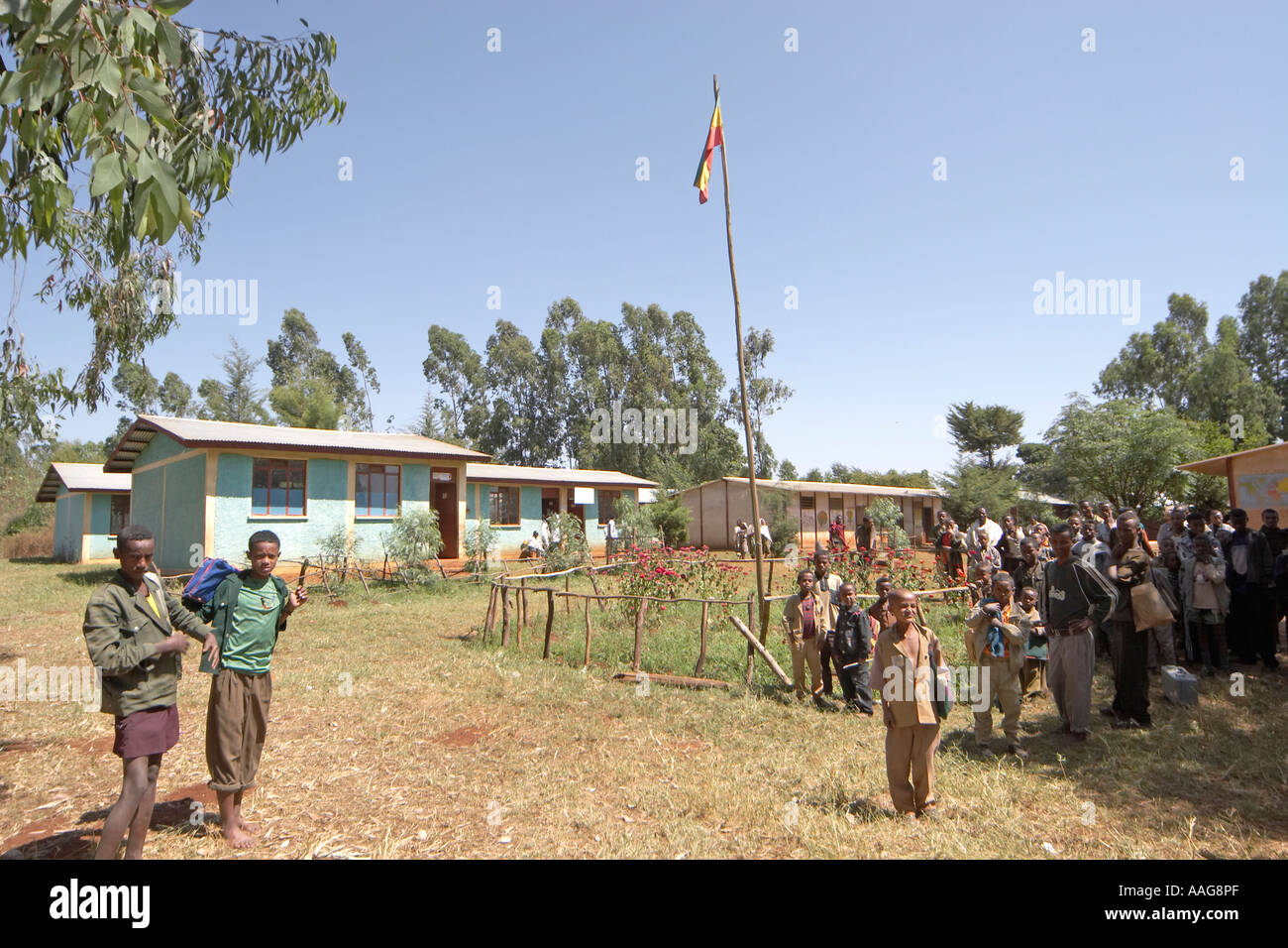 School building ethiopia hi-res stock photography and images - Alamy