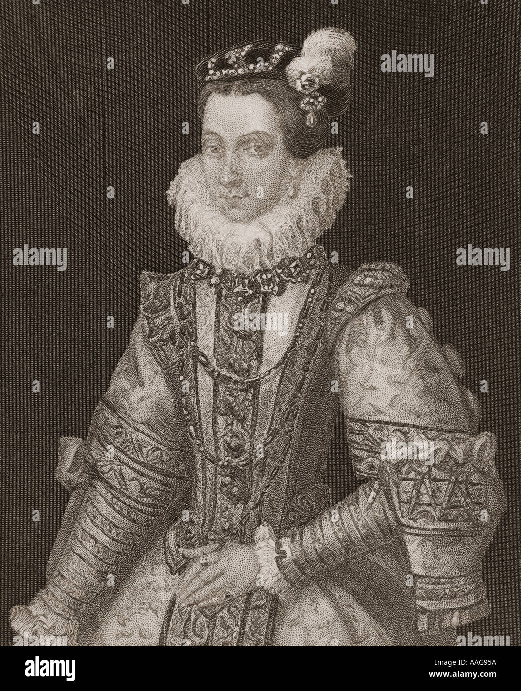 Second wife of philip ii hi-res stock photography and images - Alamy