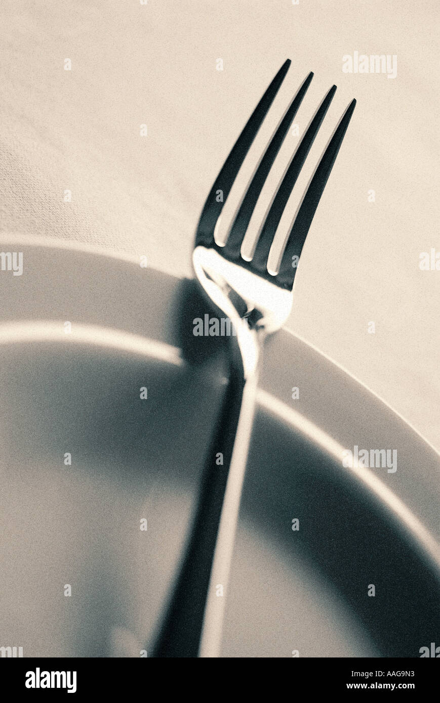 Silver plate plated cutlery hi-res stock photography and images - Alamy