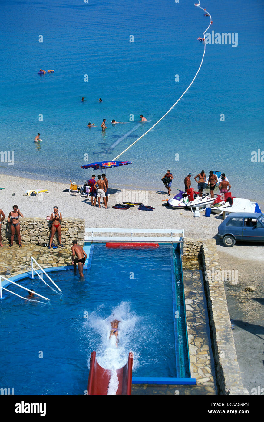 Zrce strand hi-res stock photography and images - Alamy