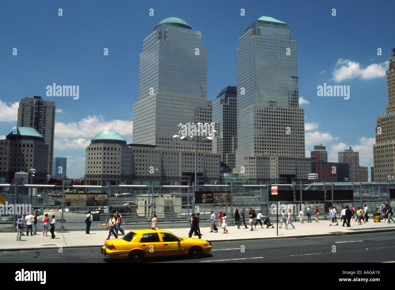 Ground Zero New York City USA 2004 Stock Photo - Alamy