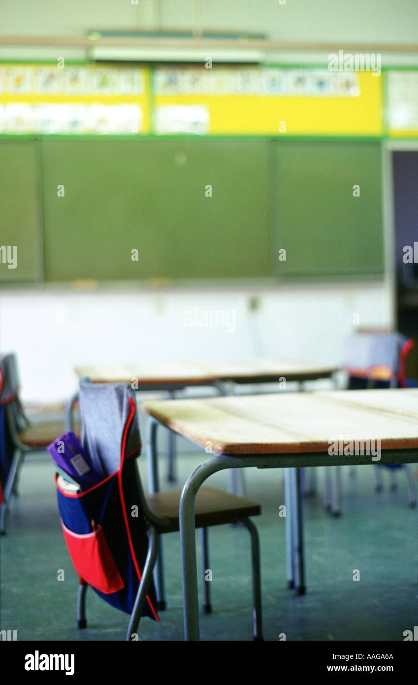 Empty grade one classroom Johannesburg Gauteng South Africa Stock Photo ...
