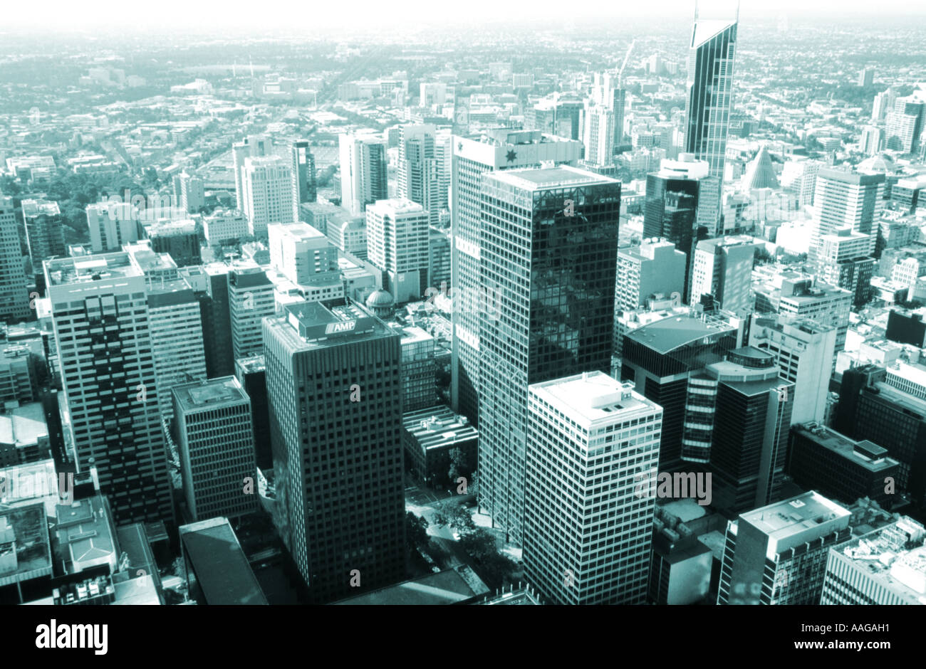 Aerial view melbourne australia hi-res stock photography and images - Alamy