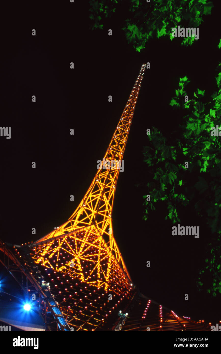 Victorian Arts Centre Spire Melbourne Victoria Australia Stock Photo ...