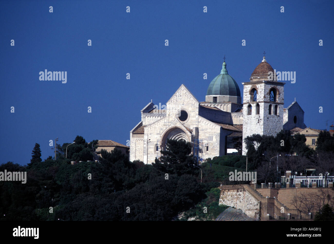 Cathedral of San Ciriaco Ancona Marche Italy Stock Photo - Alamy