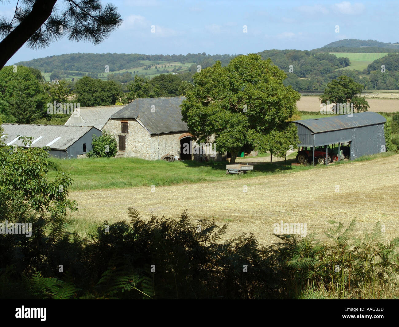 Usk valley walk near usk hi-res stock photography and images - Alamy