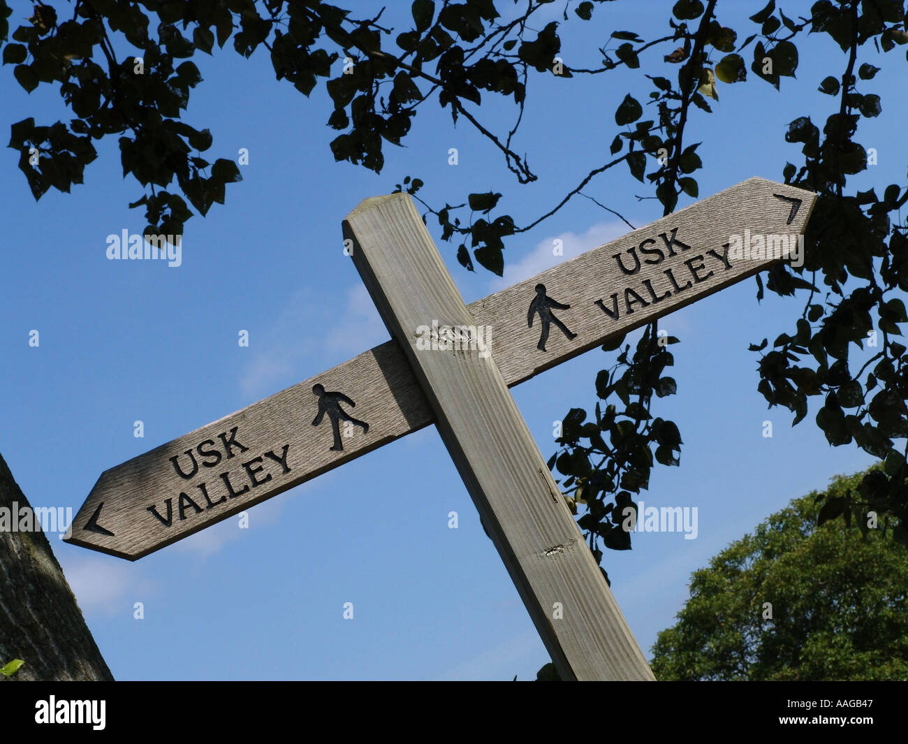Usk valley walk near usk hi-res stock photography and images - Alamy