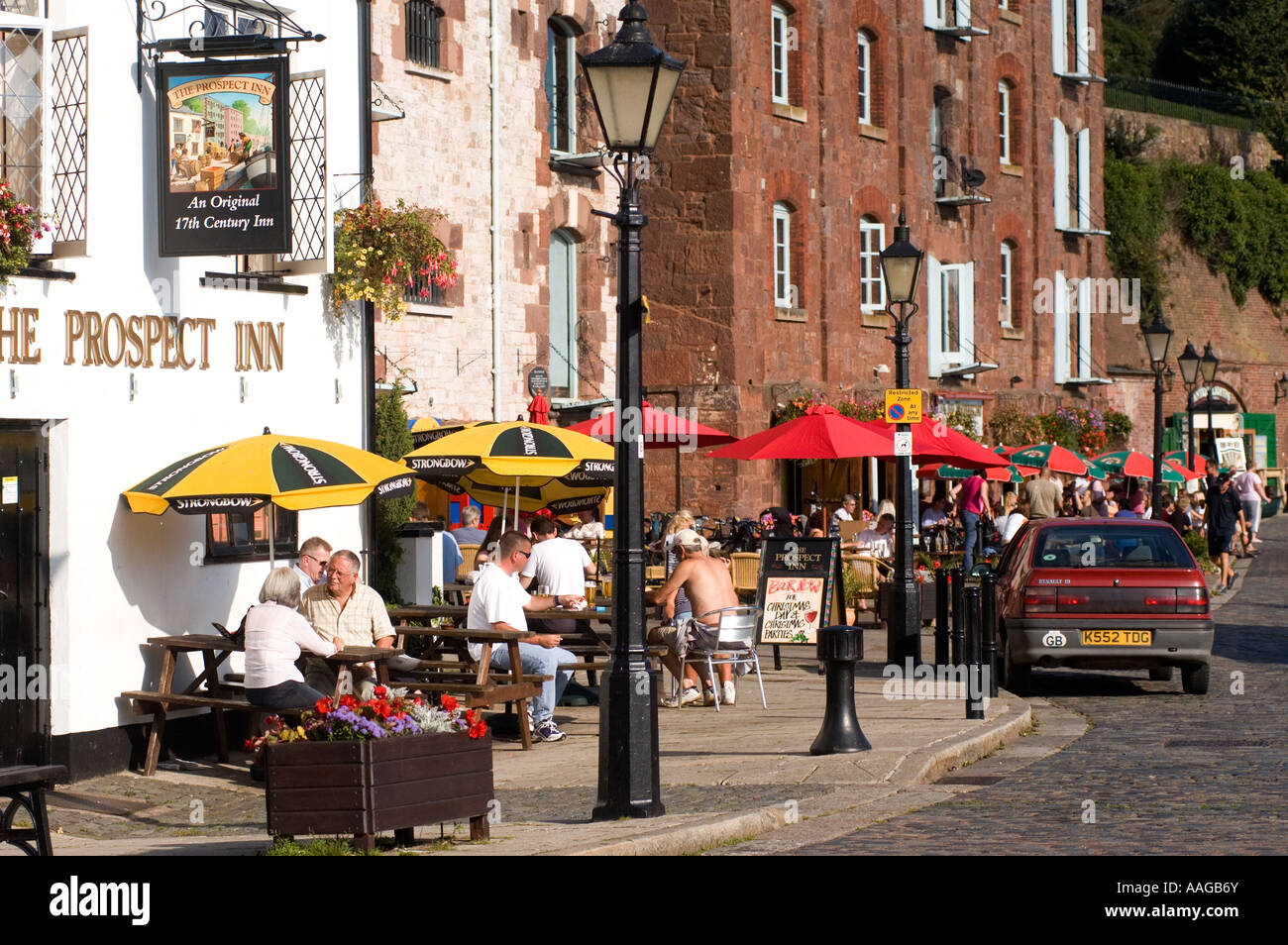Exeter Quay Exeter Devon GB Stock Photo - Alamy