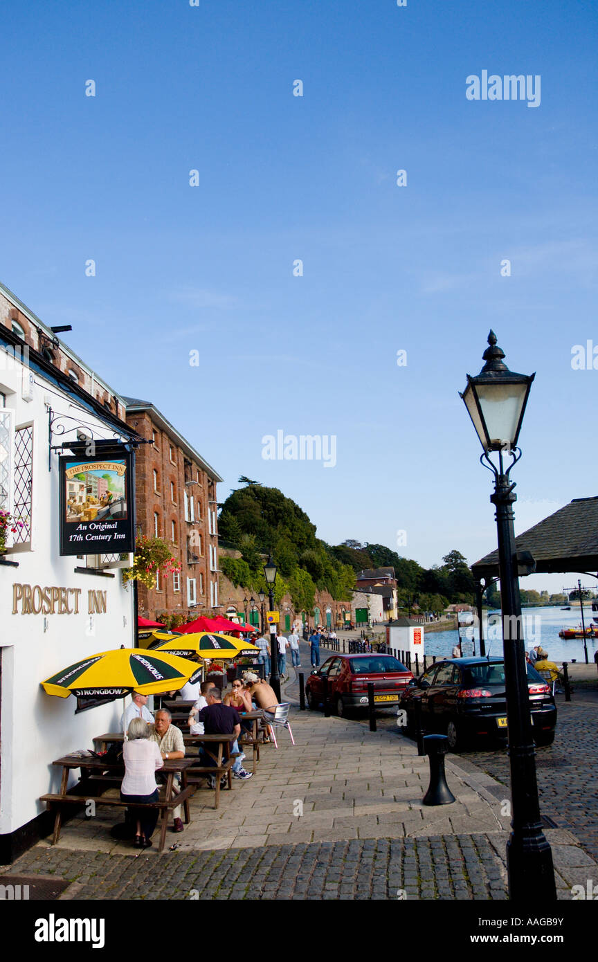 Exeter Quay Exeter Devon GB Stock Photo - Alamy