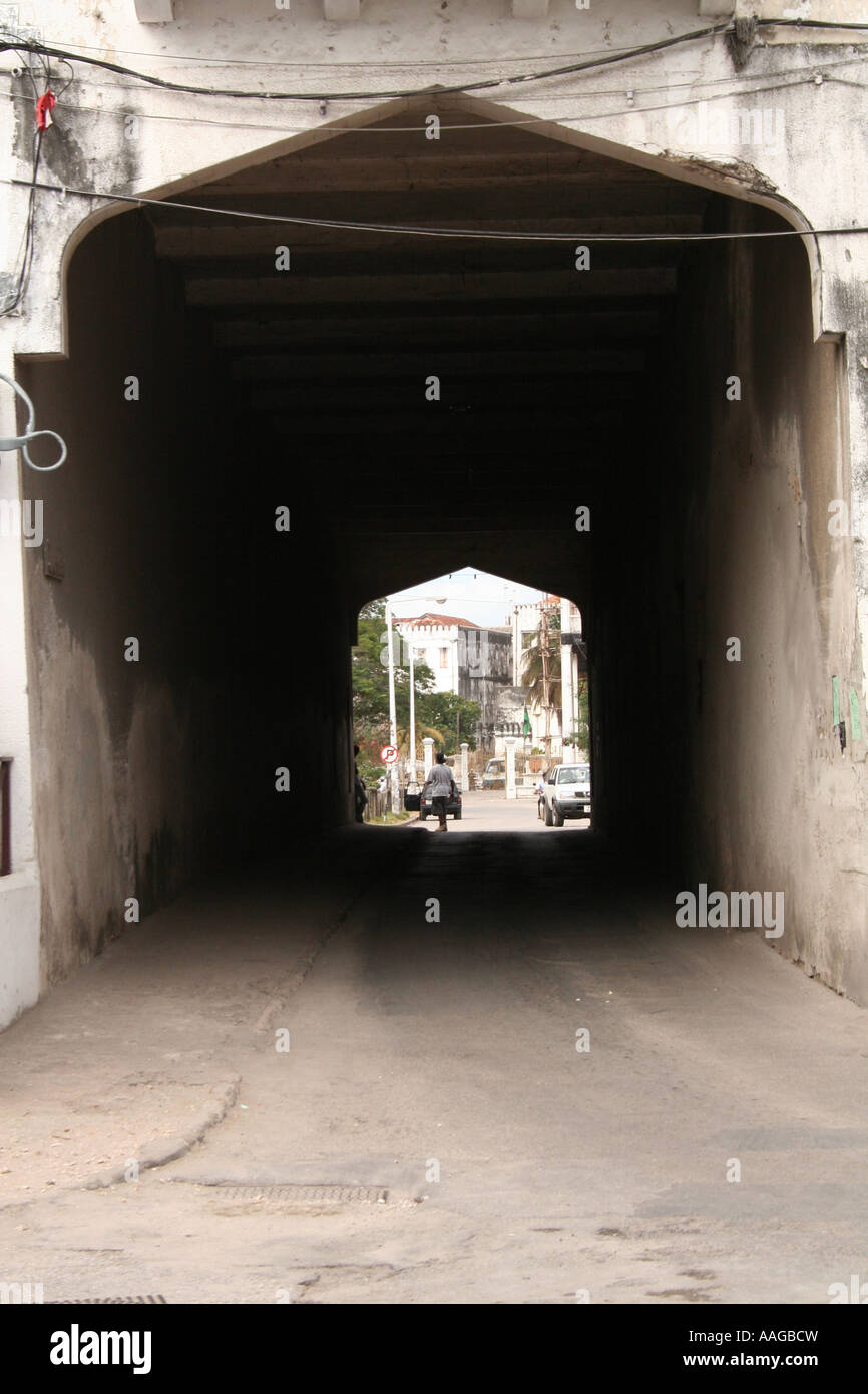 Stone Town Archway Zanzibar Stock Photo - Alamy