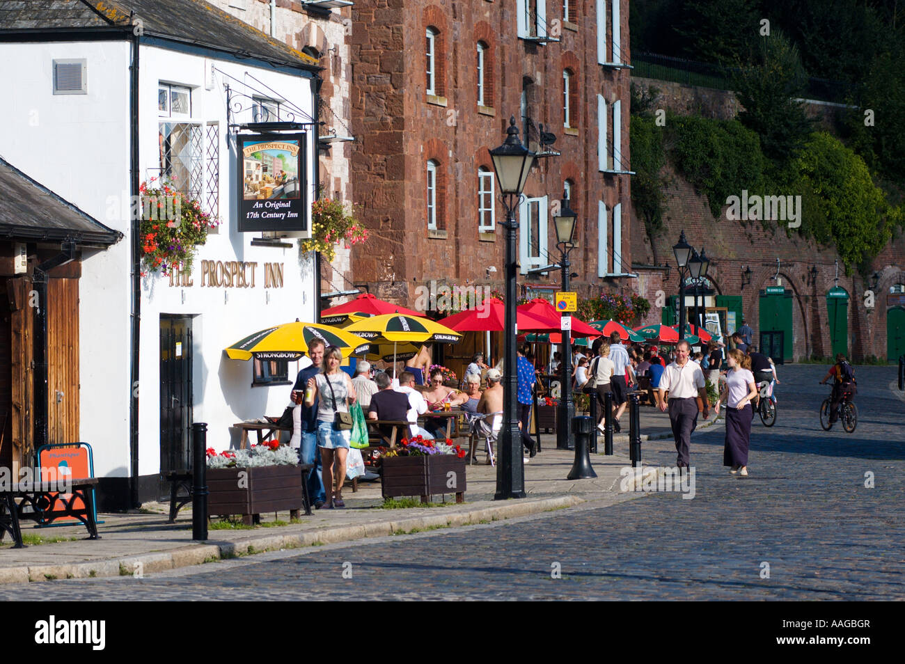 Exeter Quay Exeter Devon GB Europe Stock Photo - Alamy