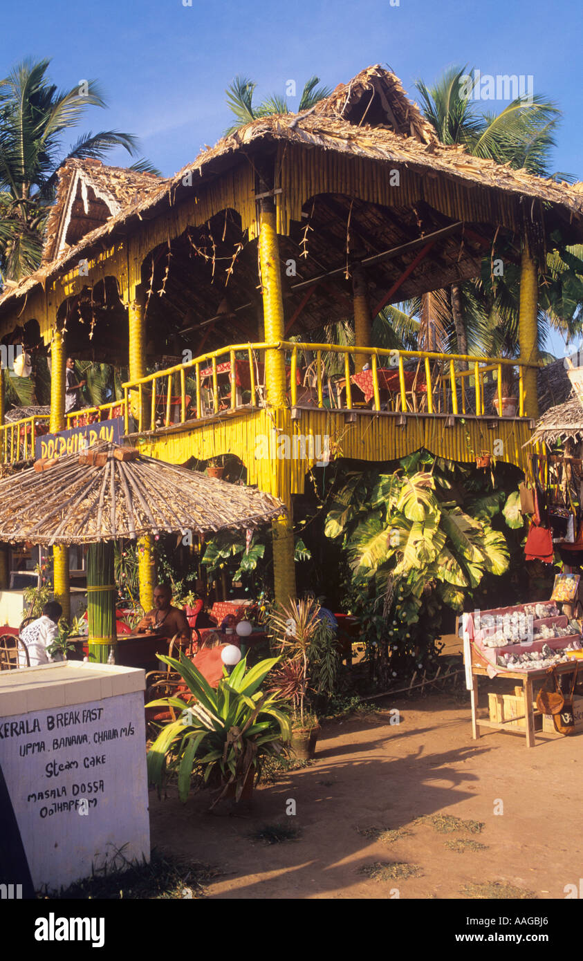Varkala restaurant hi-res stock photography and images - Alamy