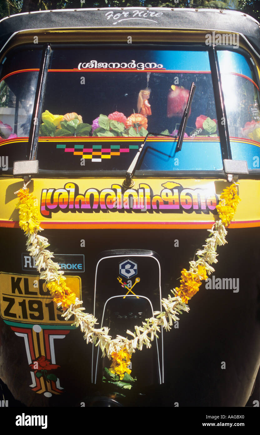 Autorickshaw Varkala Kerala India Stock Photo - Alamy