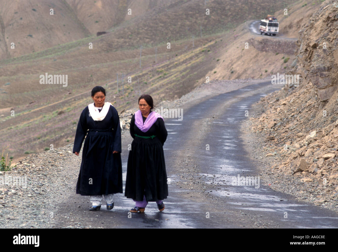Local women Leh Ladakh Jammu Kashmir India Stock Photo - Alamy
