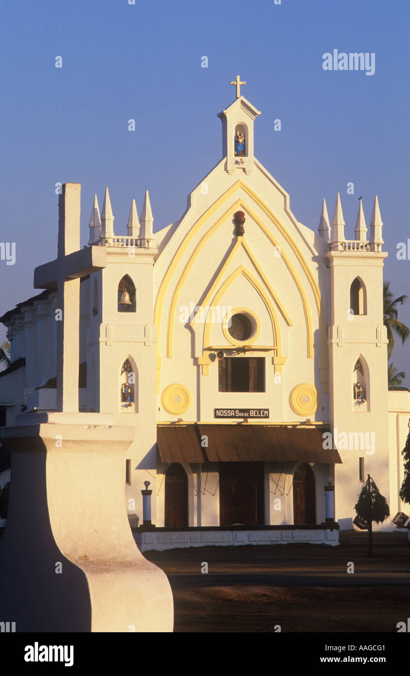 Our Lady of Bethlehem Church Chandor Salcete Goa India Stock Photo - Alamy
