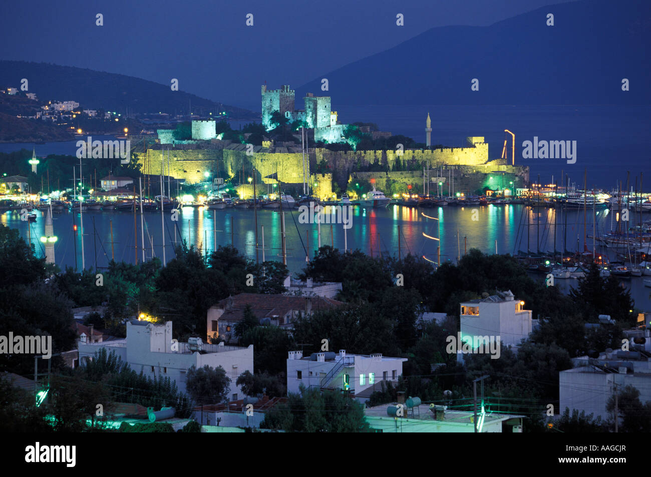 Castle of St Peter Bodrum Mugla Turkey Stock Photo - Alamy