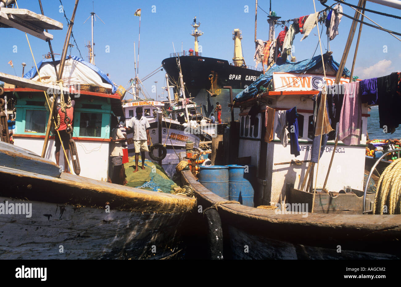 Vasco da Gama Harbour Mormugao Goa India Stock Photo - Alamy