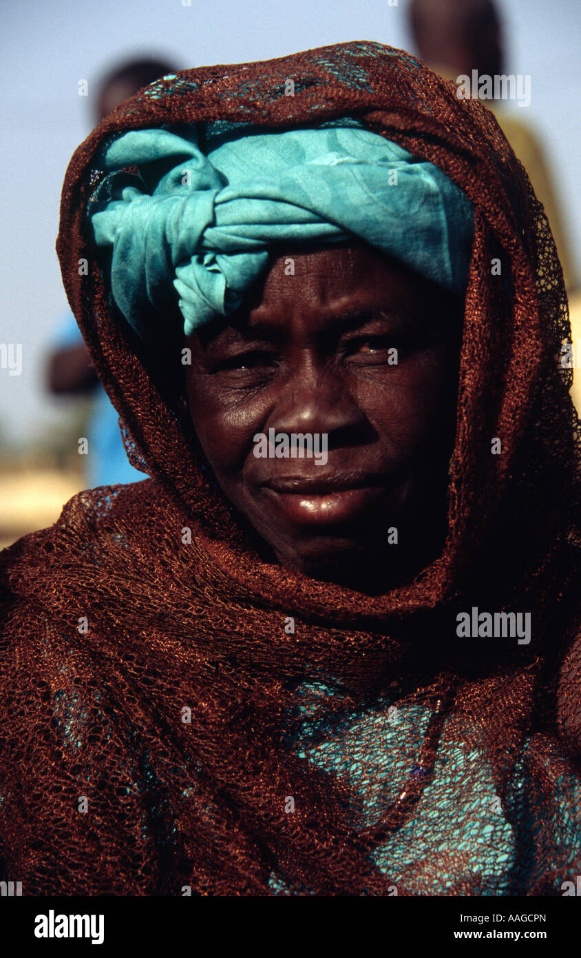 Bambara woman - Ségou, MALI Stock Photo - Alamy