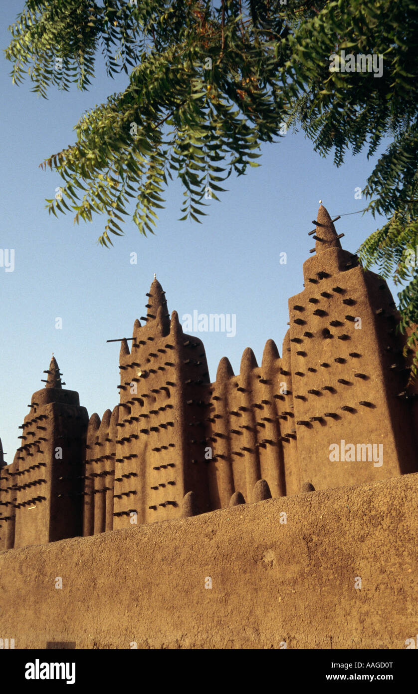 Great Mosque - Djenné, MALI Stock Photo - Alamy