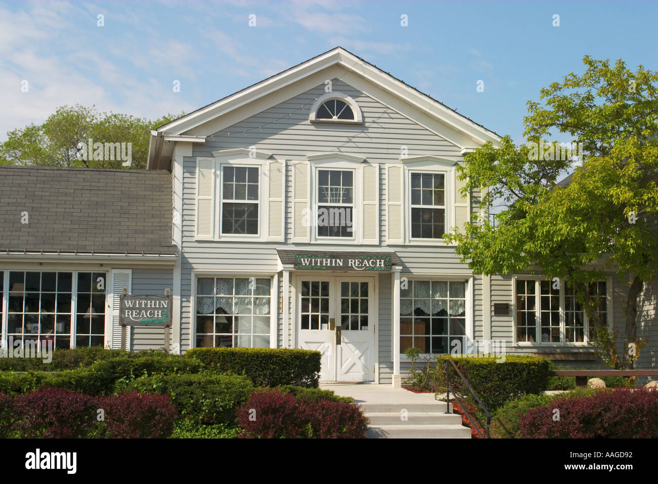 ILLINOIS Long Grove Quaint shopping district in historic buildings and ...