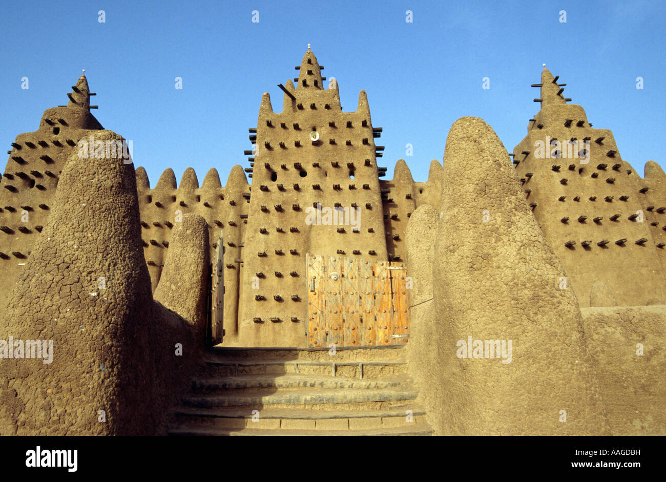 Great Mosque - Djenné, MALI Stock Photo - Alamy