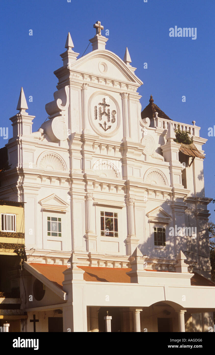 Church of Our Lady of Mercy Colva Goa India Stock Photo - Alamy