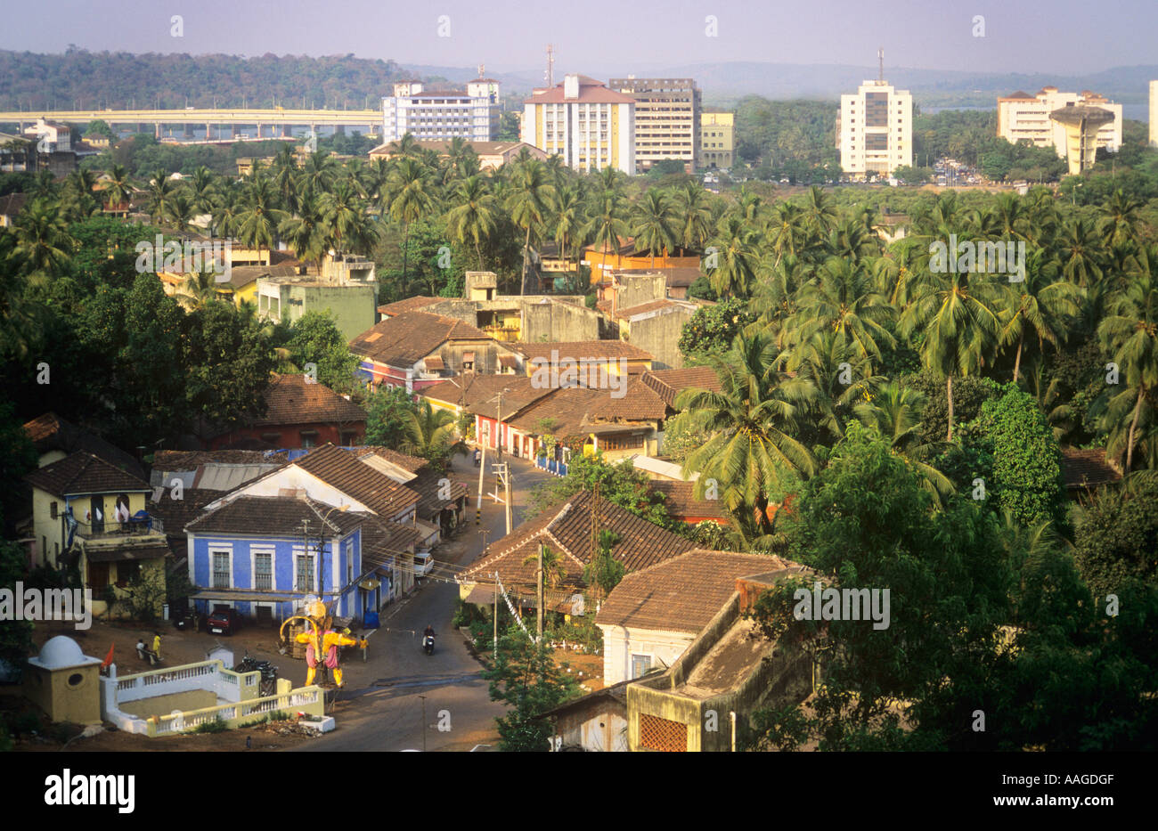 Panjim City View Goa India Stock Photo: 7213518 - Alamy
