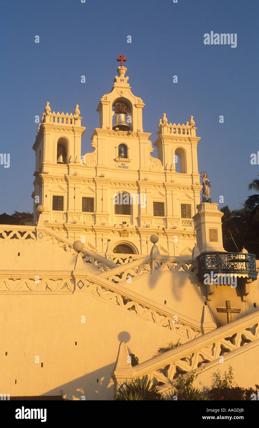 Church of Our Lady of the Immaculate Conception Panjim Goa India Stock ...