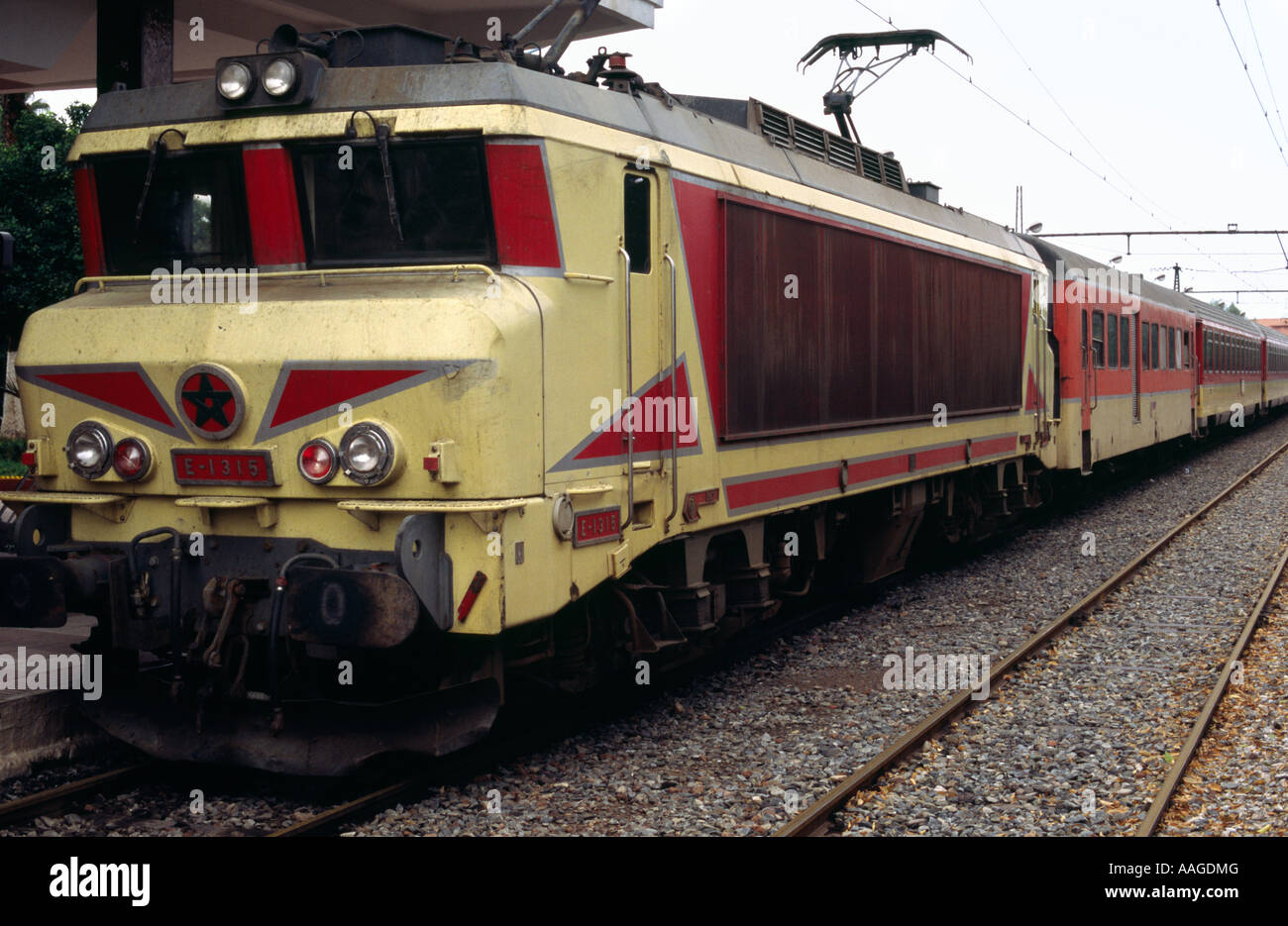Moroccan rail - Rabat, MOROCCO Stock Photo - Alamy