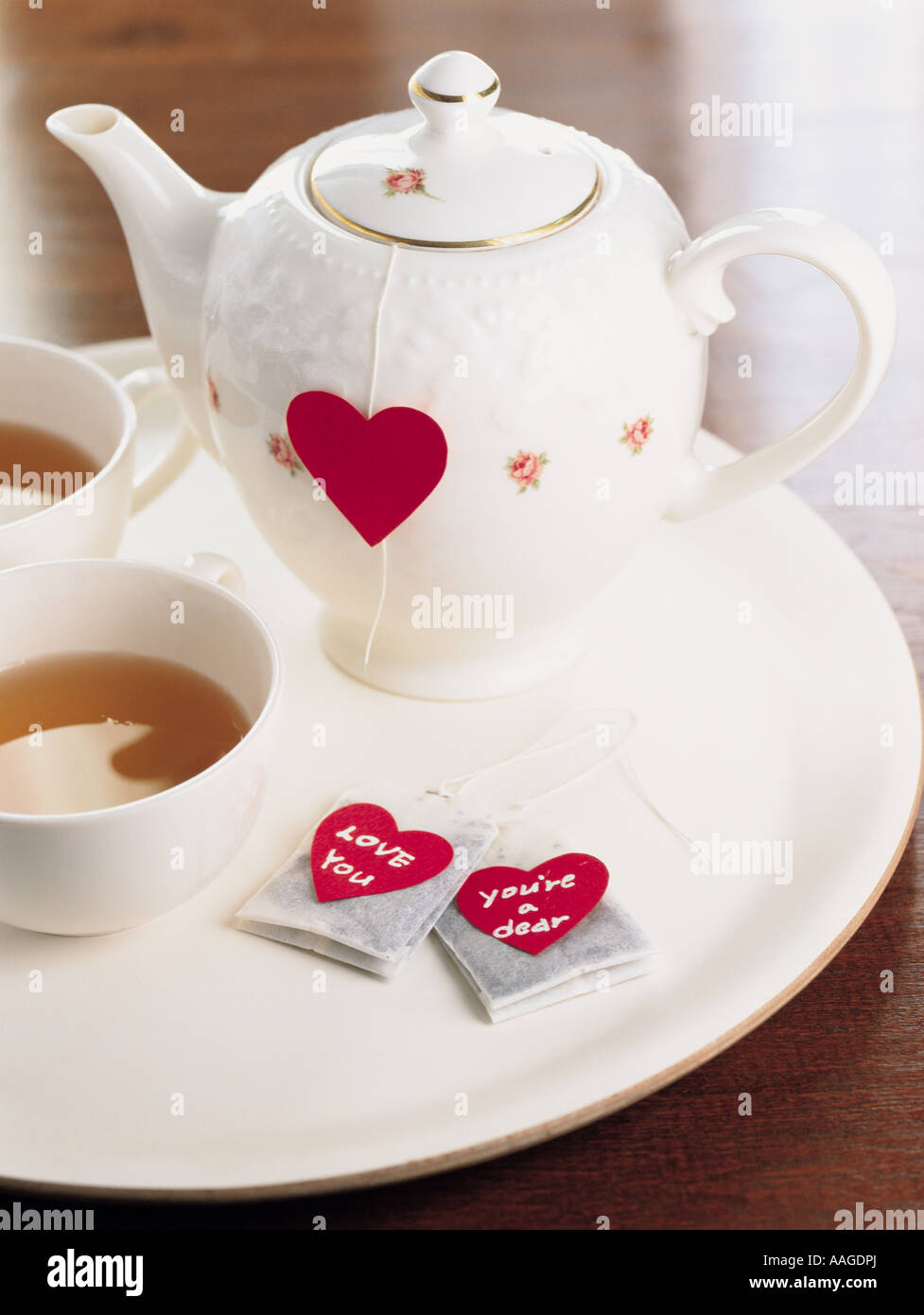 tea bag and tea Stock Photo - Alamy