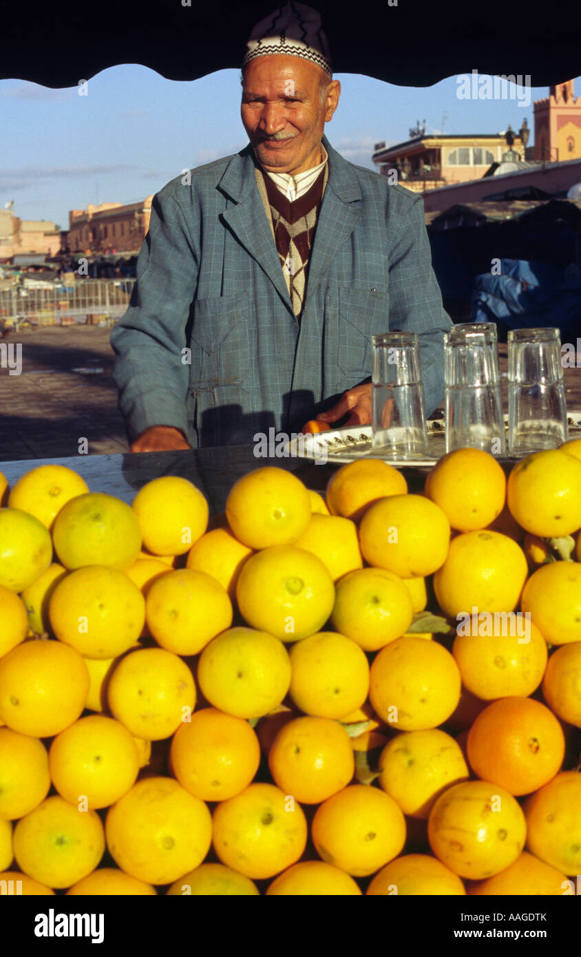 Marrakesh juice vendor hi-res stock photography and images - Alamy