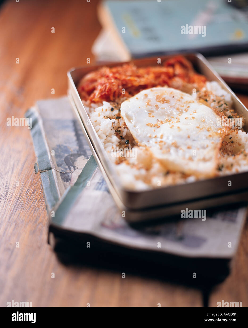 old german silver lunch box Stock Photo - Alamy