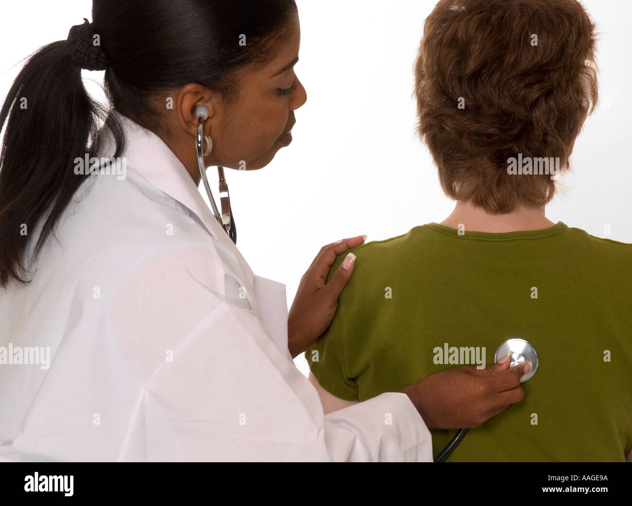 Stethescope Female High Resolution Stock Photography and Images - Alamy