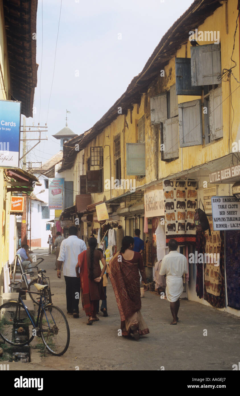 Jew Town Cochin Kerala India Stock Photo - Alamy