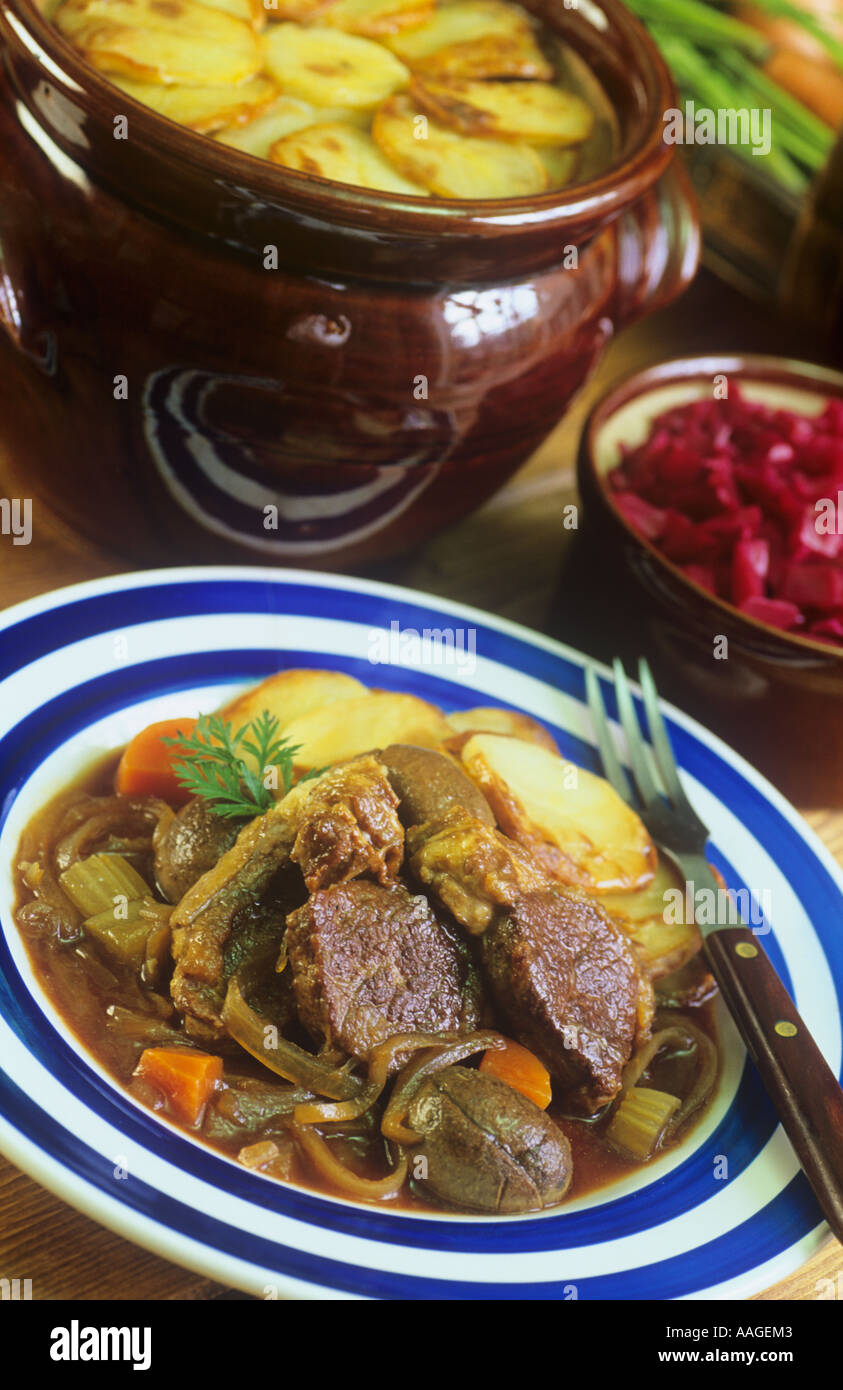 Lancashire Hot Pot Traditional British Food UK Stock Photo - Alamy
