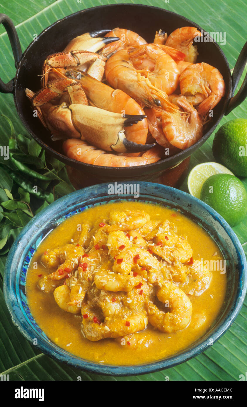 Prawn curry Goa India Stock Photo - Alamy