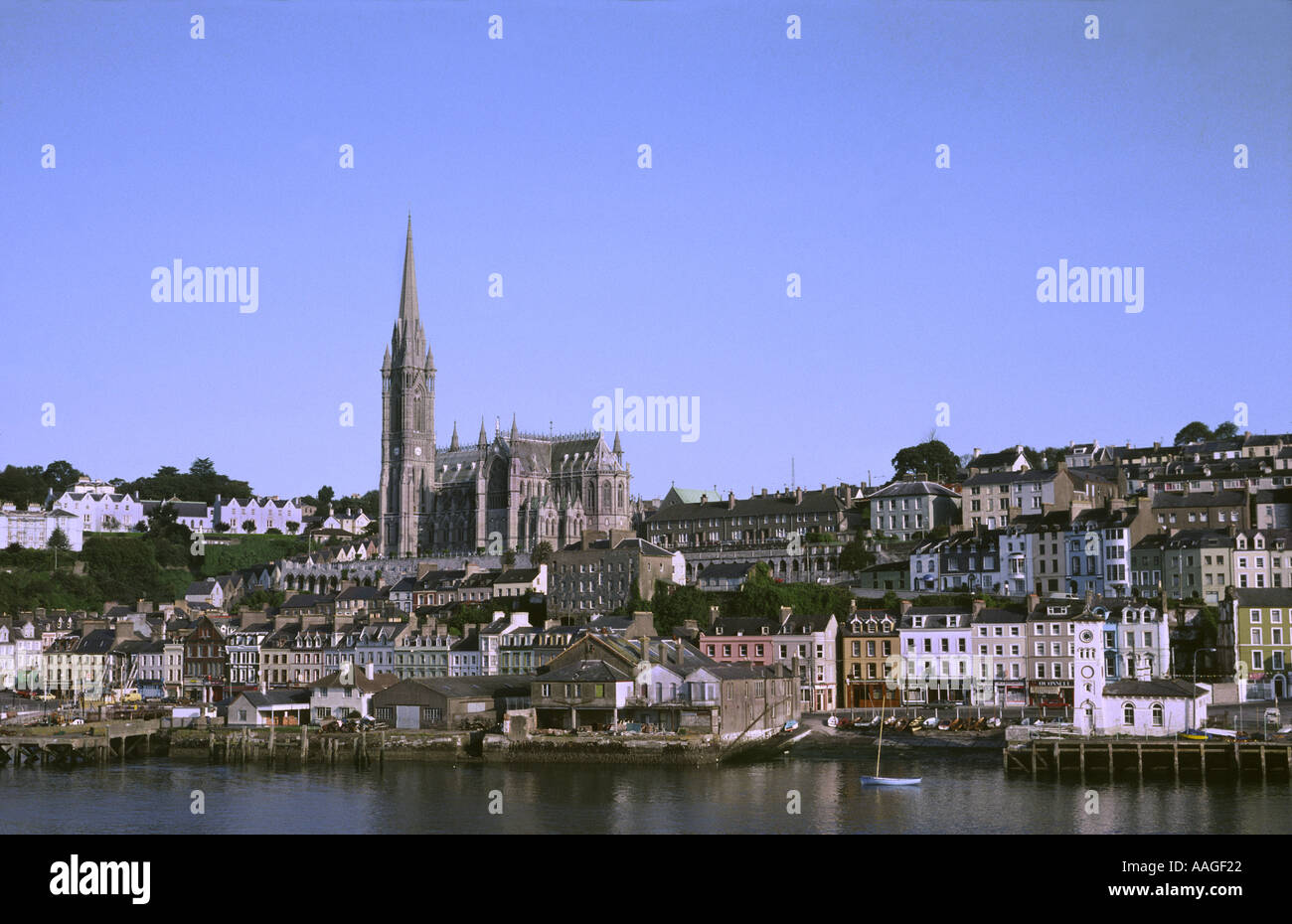 A view of Cobh town, County Cork, Eire Stock Photo - Alamy