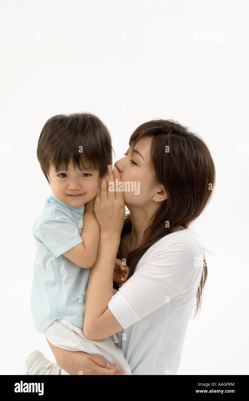 Mother and son Stock Photo - Alamy