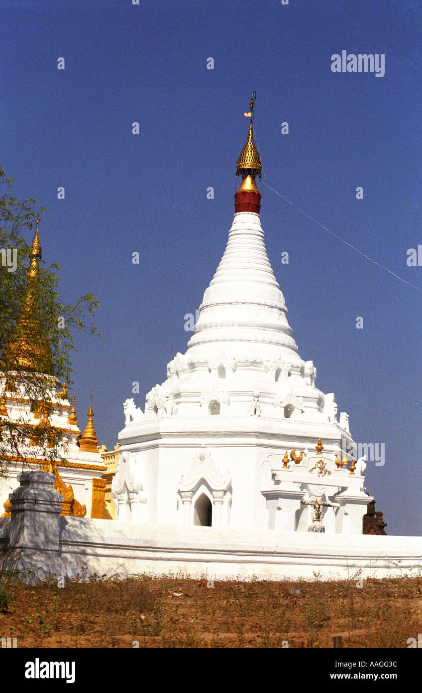 Zedi Pagoda Salay Myanmar Burma Stock Photo - Alamy